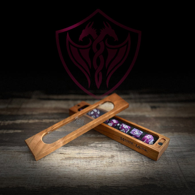 Oracle Dice Box - Cherry - Master Monk Gaming