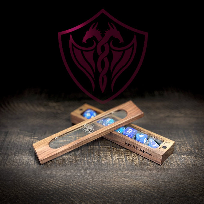 Oracle Dice Box - Walnut - Master Monk Gaming